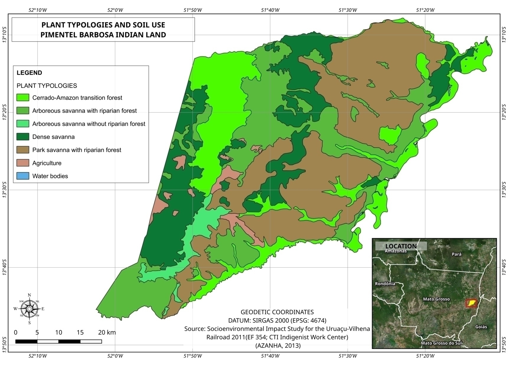 FIRE REGIME IN THE INDIGENOUS LAND