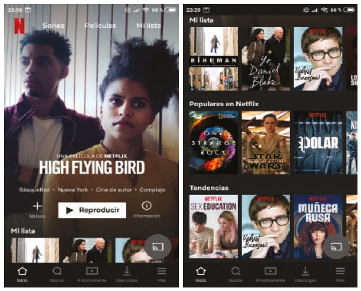 Netflix, “más acá” de los contenidos: la interfaz y la plataforma 1