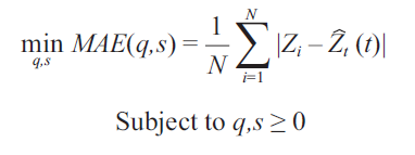Analysis of a new spatial interpolation weighting method to estimate missing data applied to ...