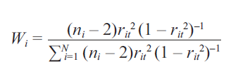 Analysis of a new spatial interpolation weighting method to estimate missing data applied to ...