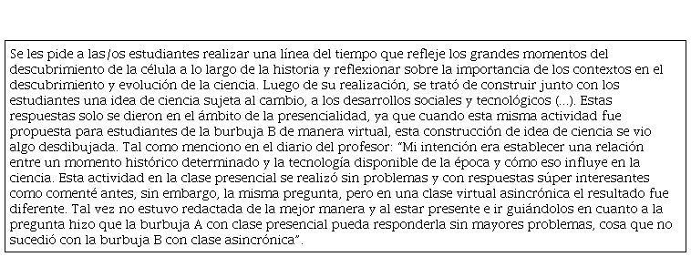 Emergentes de reflexión en prácticas de enseñanza en contextos ...