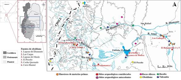 Estudio de la base regional de recursos líticos en la cuenca del río ...