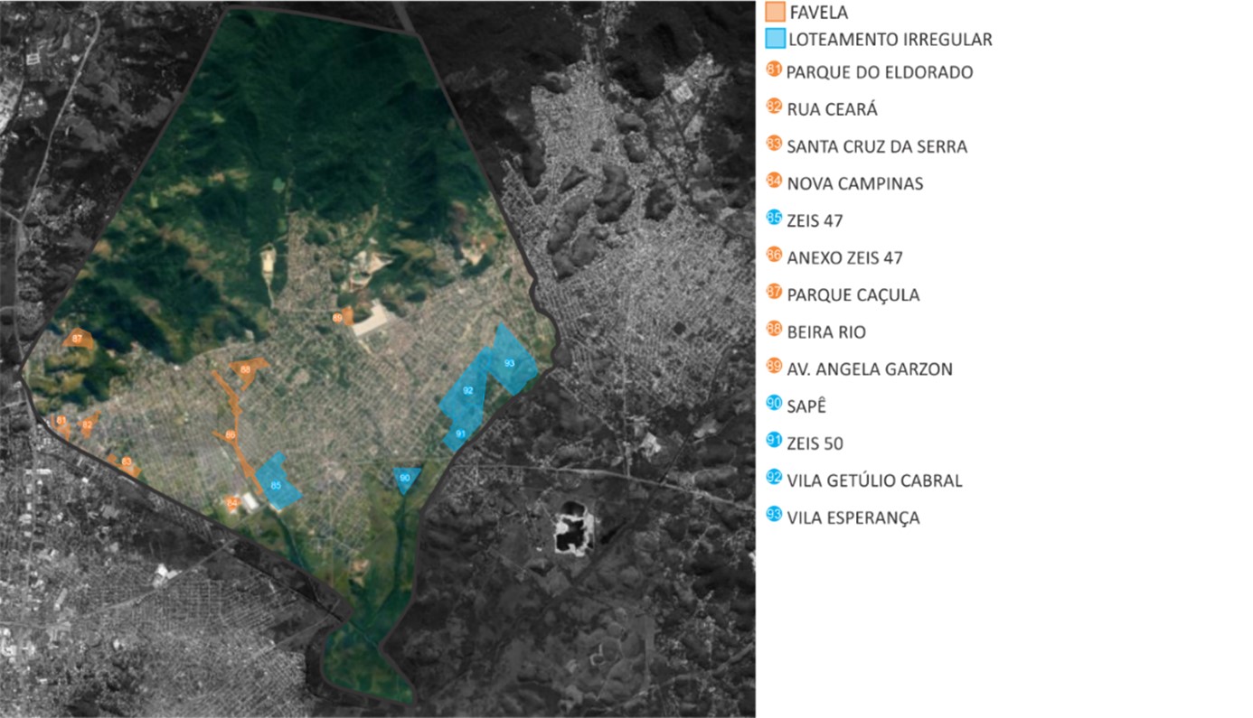 Mapeamento de assentamentos informais: identidade e cidadania em Duque ...