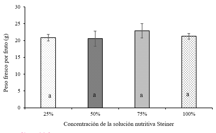 Concentración de nutrimentos en la solución nutritiva y rendimiento de ...