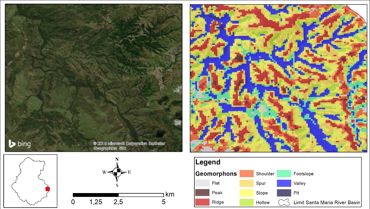 AUTOMATED CLASSIFICATION OF LANDFORMS WITH GIS SUPPORT