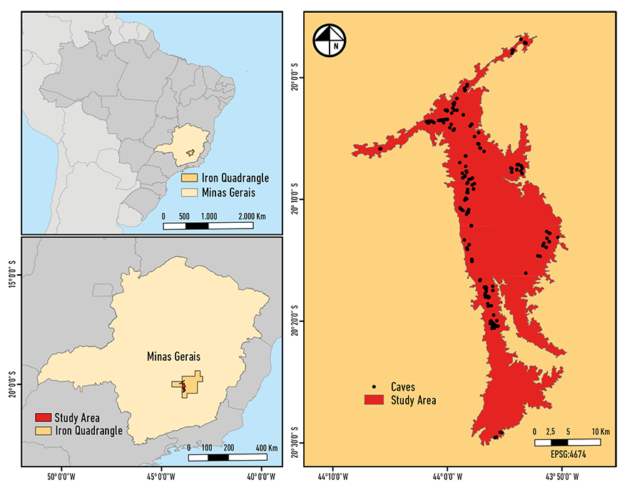 Landscape Fragmentation around Ferruginous Caves of the Iron Quadrangle ...