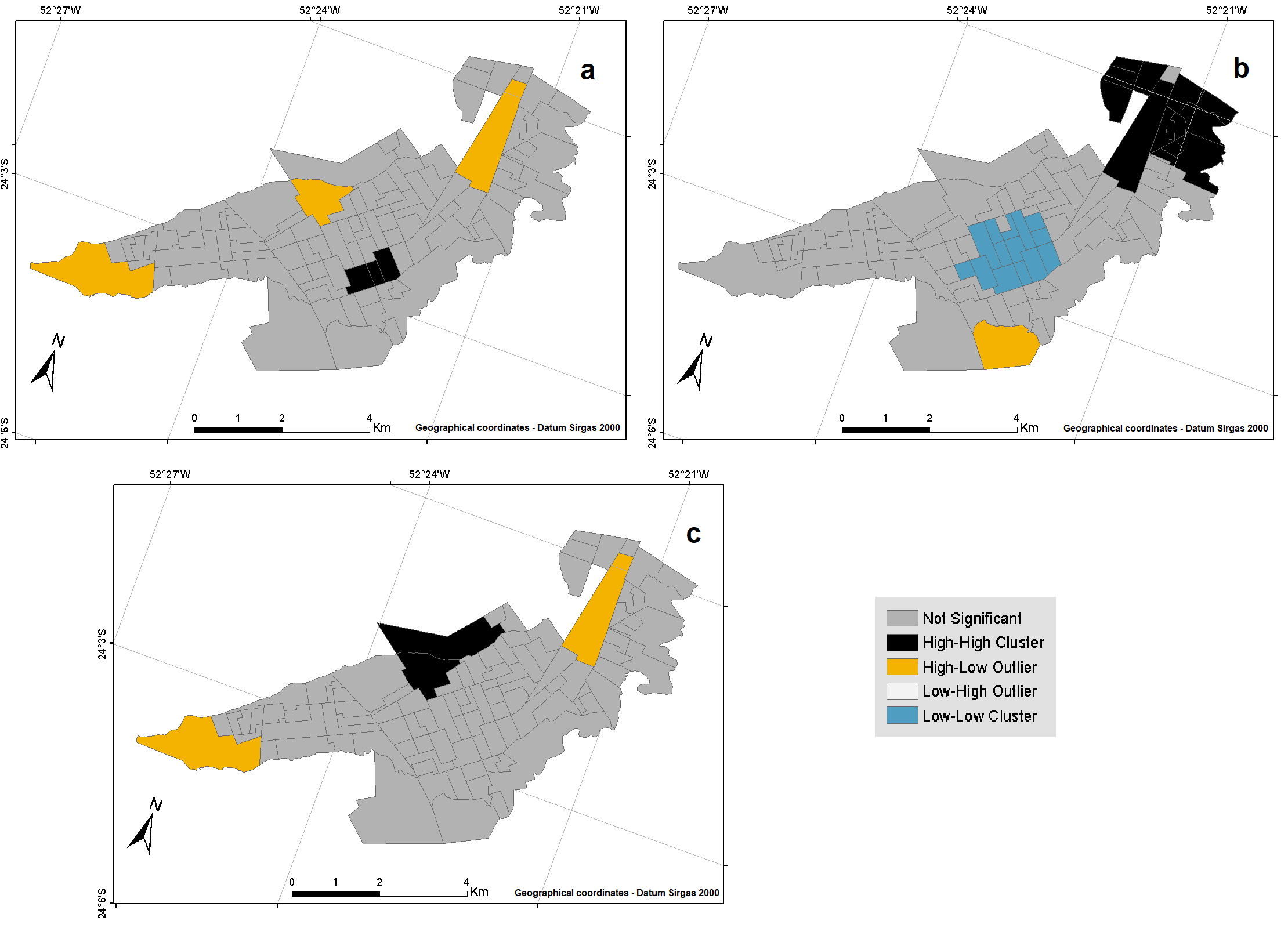 Prioriority actions maps of municipal public services with geospace ...