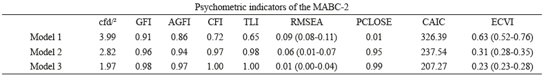 Factorial Structure Validation of the Movement Assessment Battery for ...
