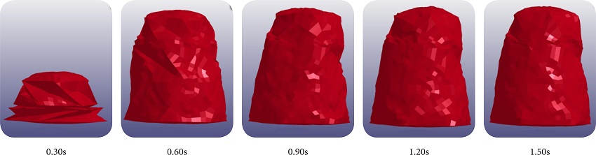 Research on the Folding Patterns and Deployment Dynamics of Inflatable Capsule Structures