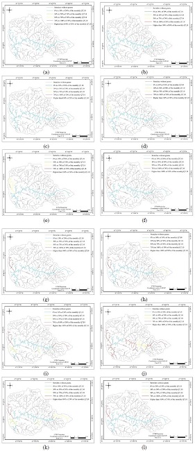 Optimization of surface water utilization in the upper reach of the ...