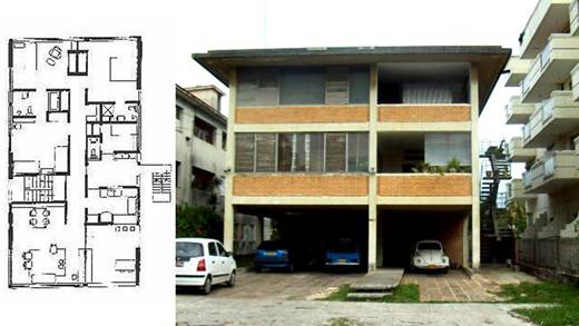 La Habana. Evolución del edificio de apartamentos