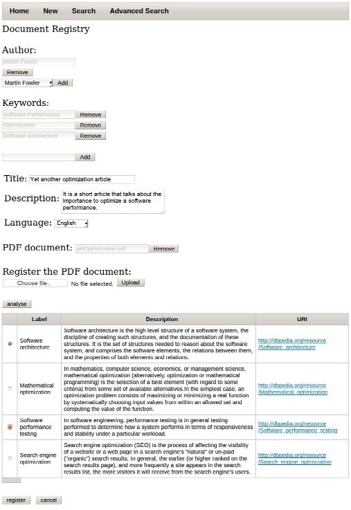 Use of Linked Data principles for semantic management of scanned documents