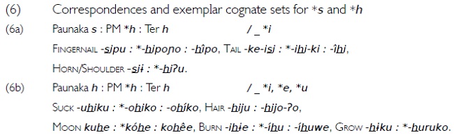 The historical phonology of Paunaka (Arawakan)