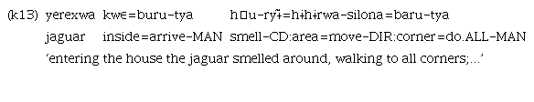 Clause chaining and switch-reference in Aikanã and Kwaza