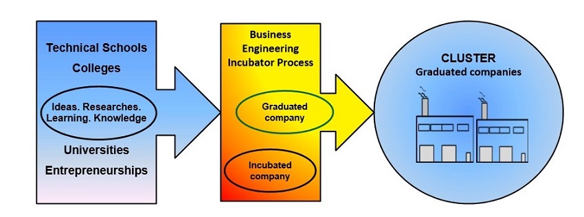 Business engineering incubators: a cooperation case for cluster’s ...