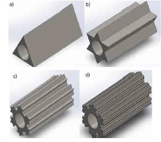 Thermal transfer analysis of tubes with extended surface with fractal ...