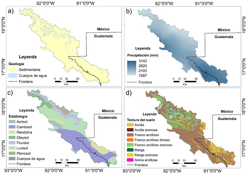 Análisis geomorfológico de las subcuencas Usumacinta y Grijalva en el ...