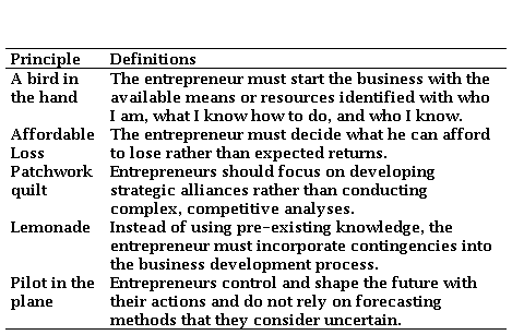 IMPLEMENTATION OF ENTREPRENEURIAL EDUCATION THROUGH THE EFFECTUATION LOGIC