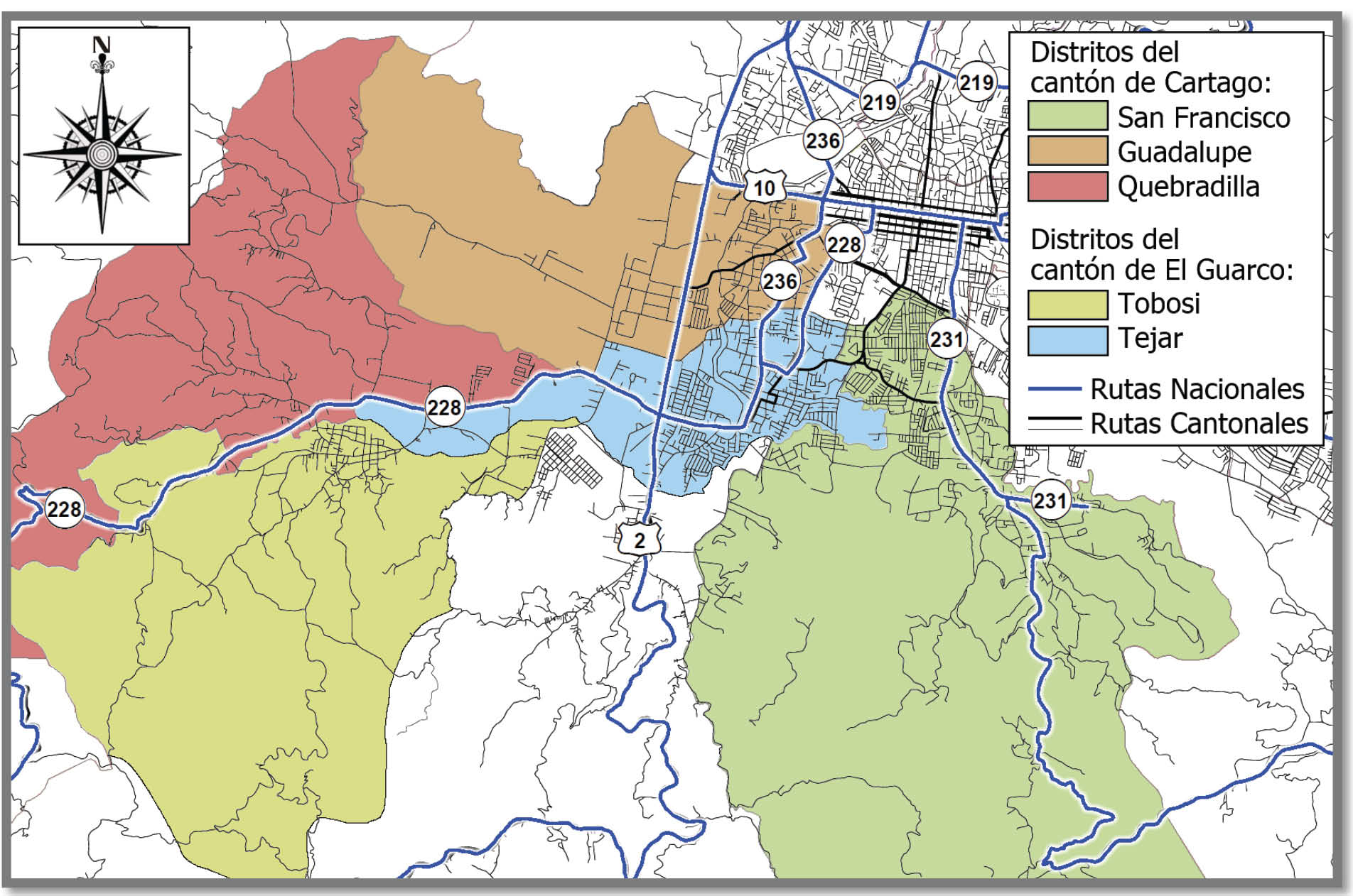 ESTUDIO DE LA MOVILIDAD CICLISTA EN UN SECTOR DE LOS CANTONES CARTAGO Y ...