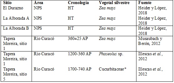 Las plantas en la alimentación de pueblos originarios de la diagonal ...