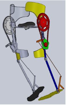 Prototype for Knee-load Relief through Ischiatic Support*
