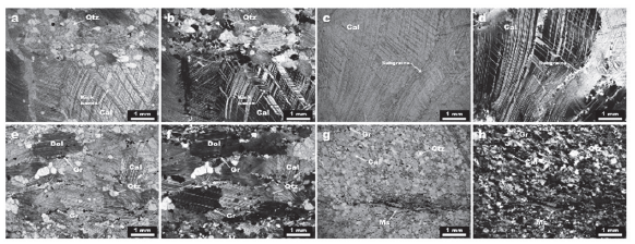 Occurrence of a skarn-type mineralogy found in Ciénaga Marbles, located ...