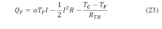 A review to refrigeration with thermoelectric energy based on the ...