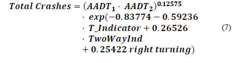 Estimation of Safety Performance Functions (SPF) at signalized ...