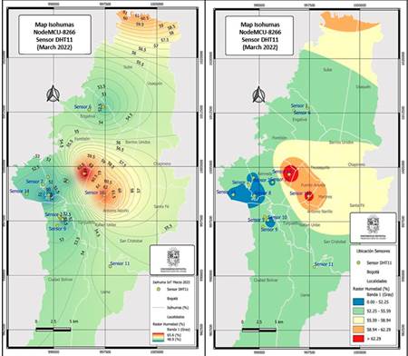 Transient Dynamic Weather Isolines Generated via IoT Temperature and ...