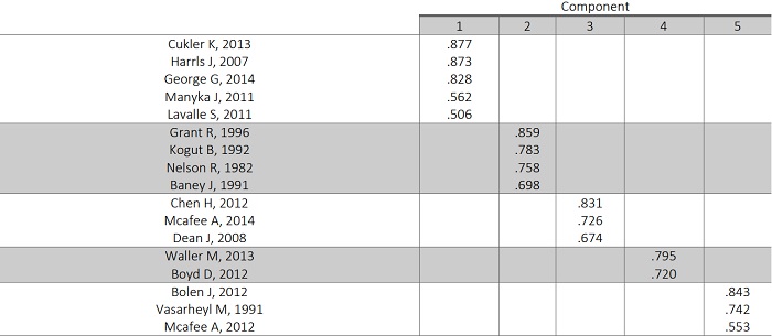 CONCEPTUALIZATION AND THEORIZATION OF THE BIG DATA