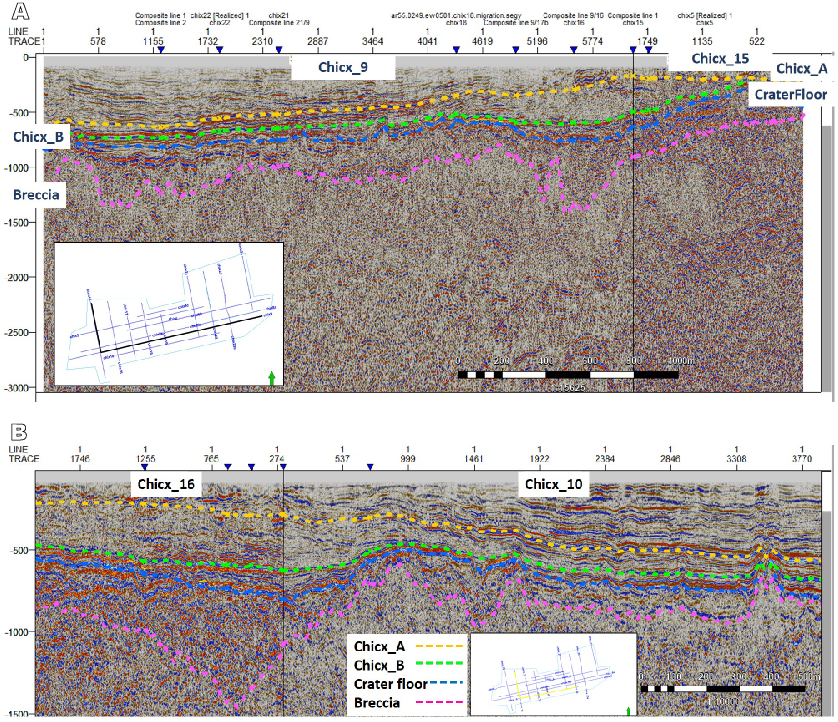 Seismic imaging and attribute analysis of Chicxulub Crater central ...