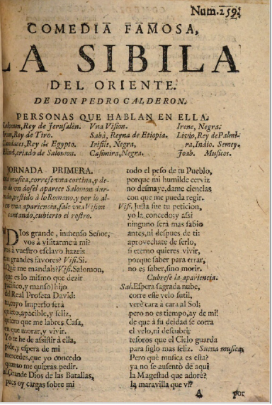 Identificación de ediciones de comedias trabajando con la base de datos ...