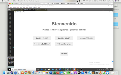 Reality monitoring measurement using Balls Control Test (BCT) Software
