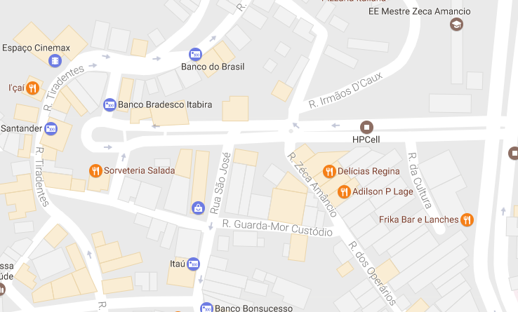 Inventário e análise da ocupação de vagas de estacionamento em vias ...