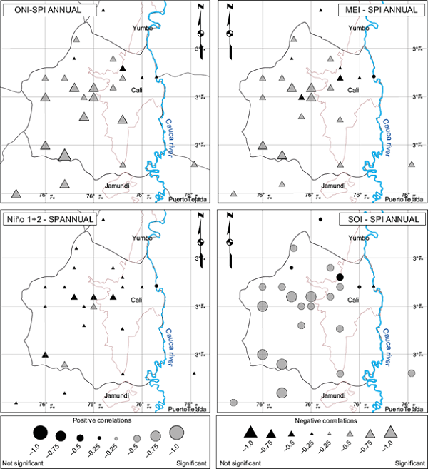 Spatio-temporal analysis of the droughts in Cali, Colombia and their ...