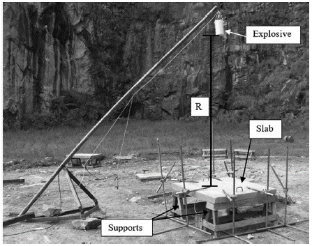 Experimental investigation of 50 MPa reinforced concrete slabs ...