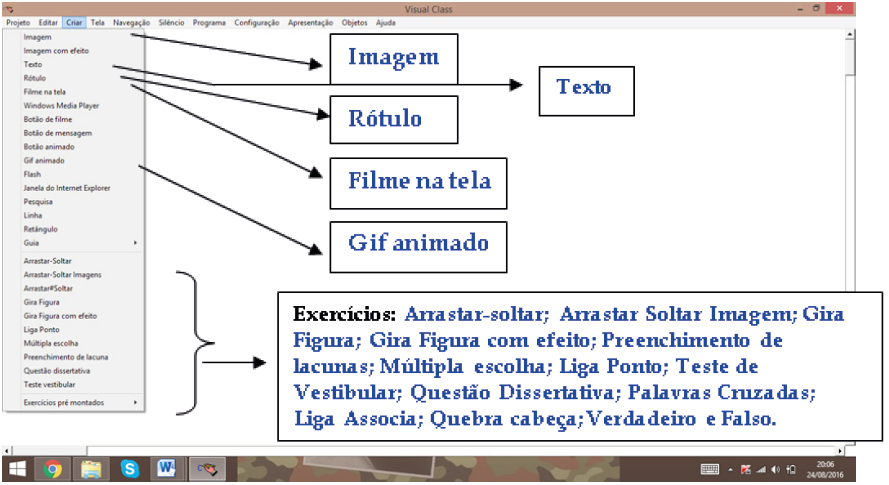 CONTRIBUIÇÕES DO SOFTWARE VISUAL CLASS NOS CONHECIMENTOS DA DOCÊNCIA ...