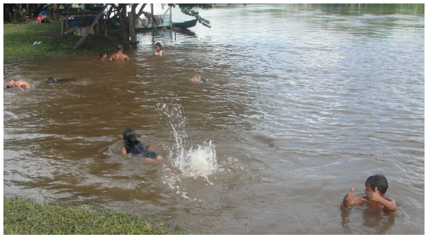 «O rio comanda a vida»: Aprendizagem do nado em uma comunidade ...